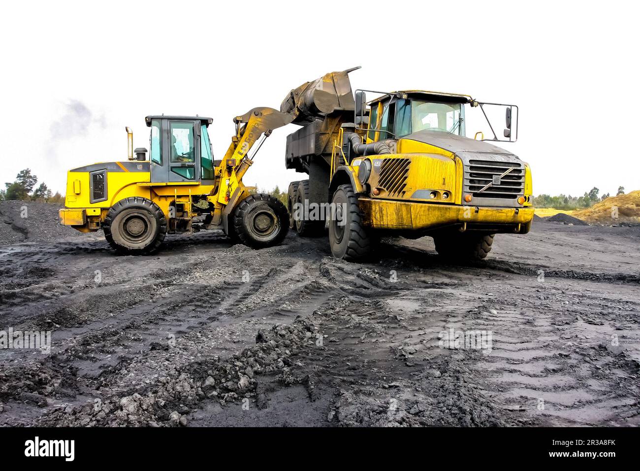 Coal Mining and processing Plant Equipment Stock Photo - Alamy