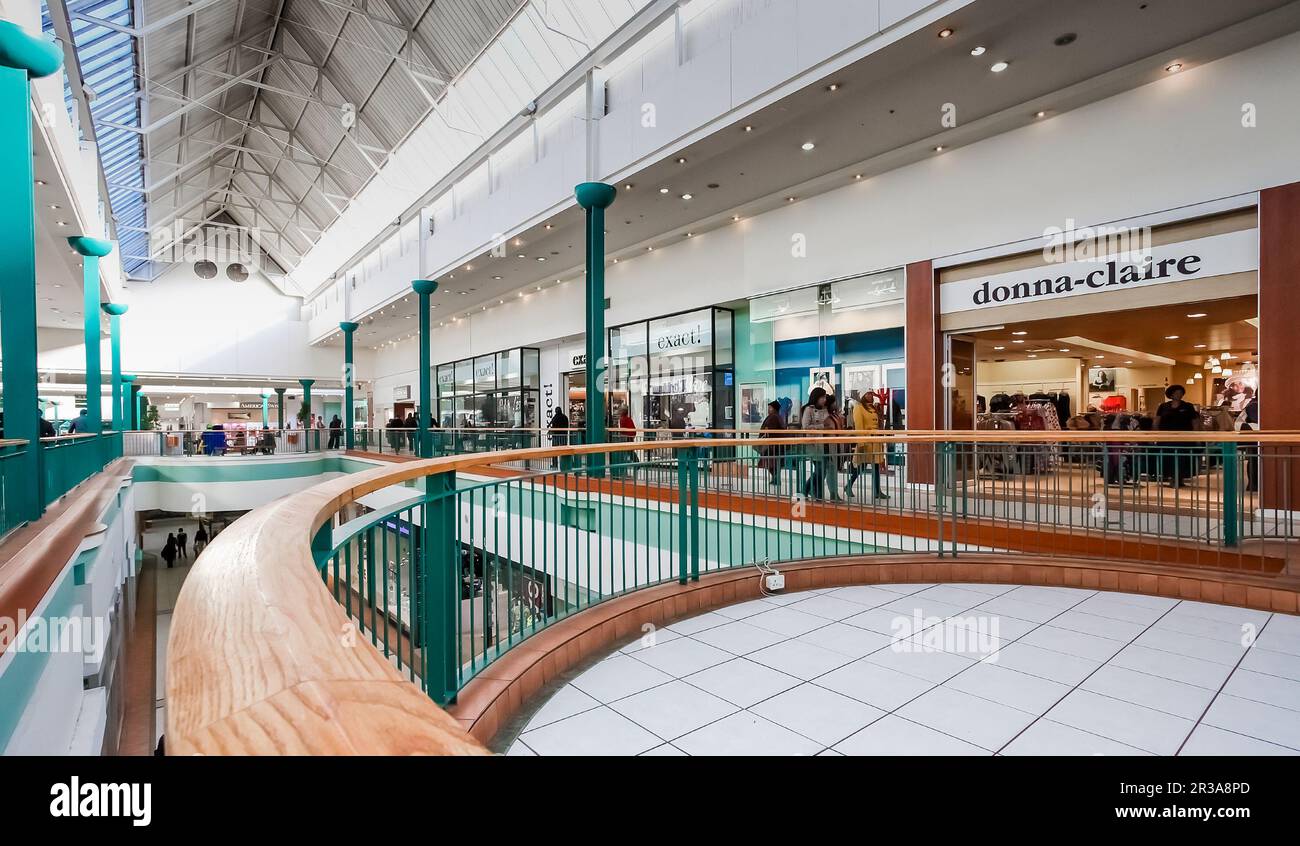 Inside Interior of Alberton City Mall in Johannesburg Stock Photo - Alamy