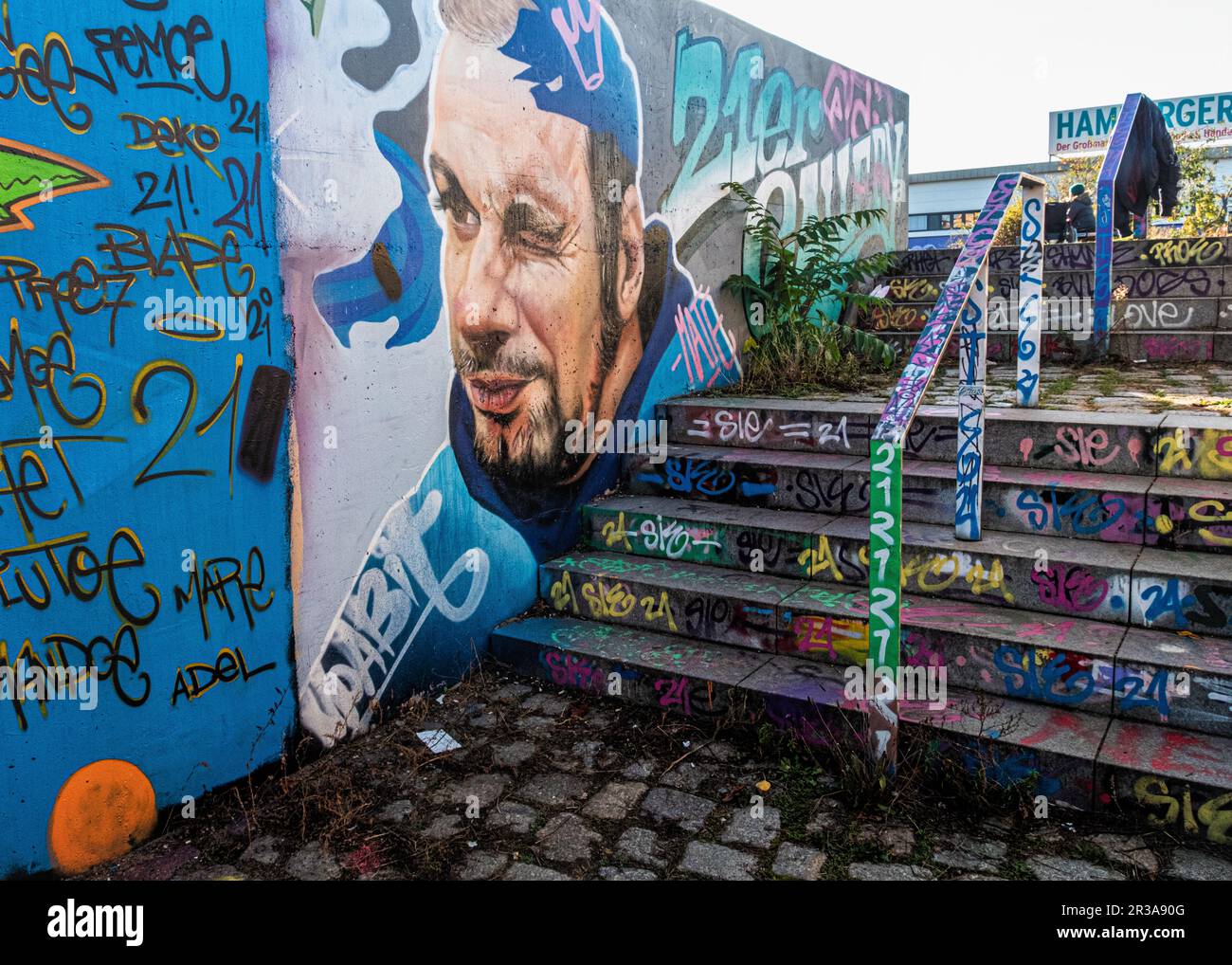 21er gallery street art wal hi-res stock photography and images - Alamy