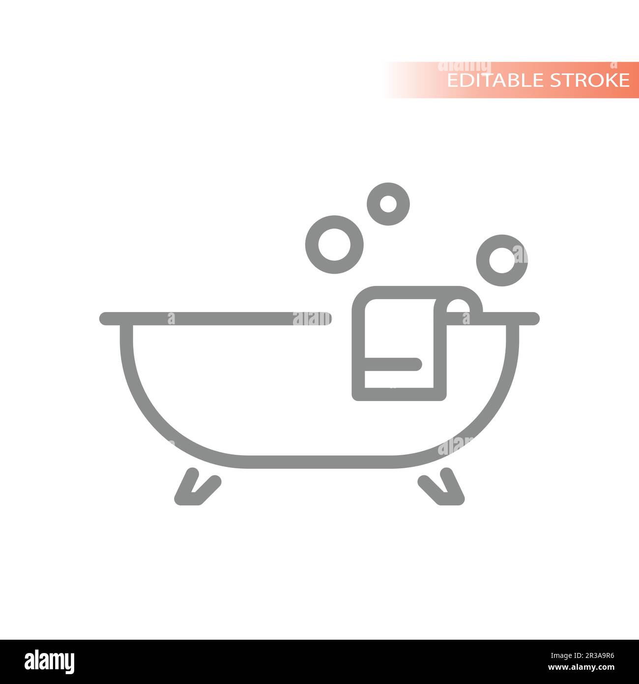 Tub vector vectors hi-res stock photography and images - Alamy