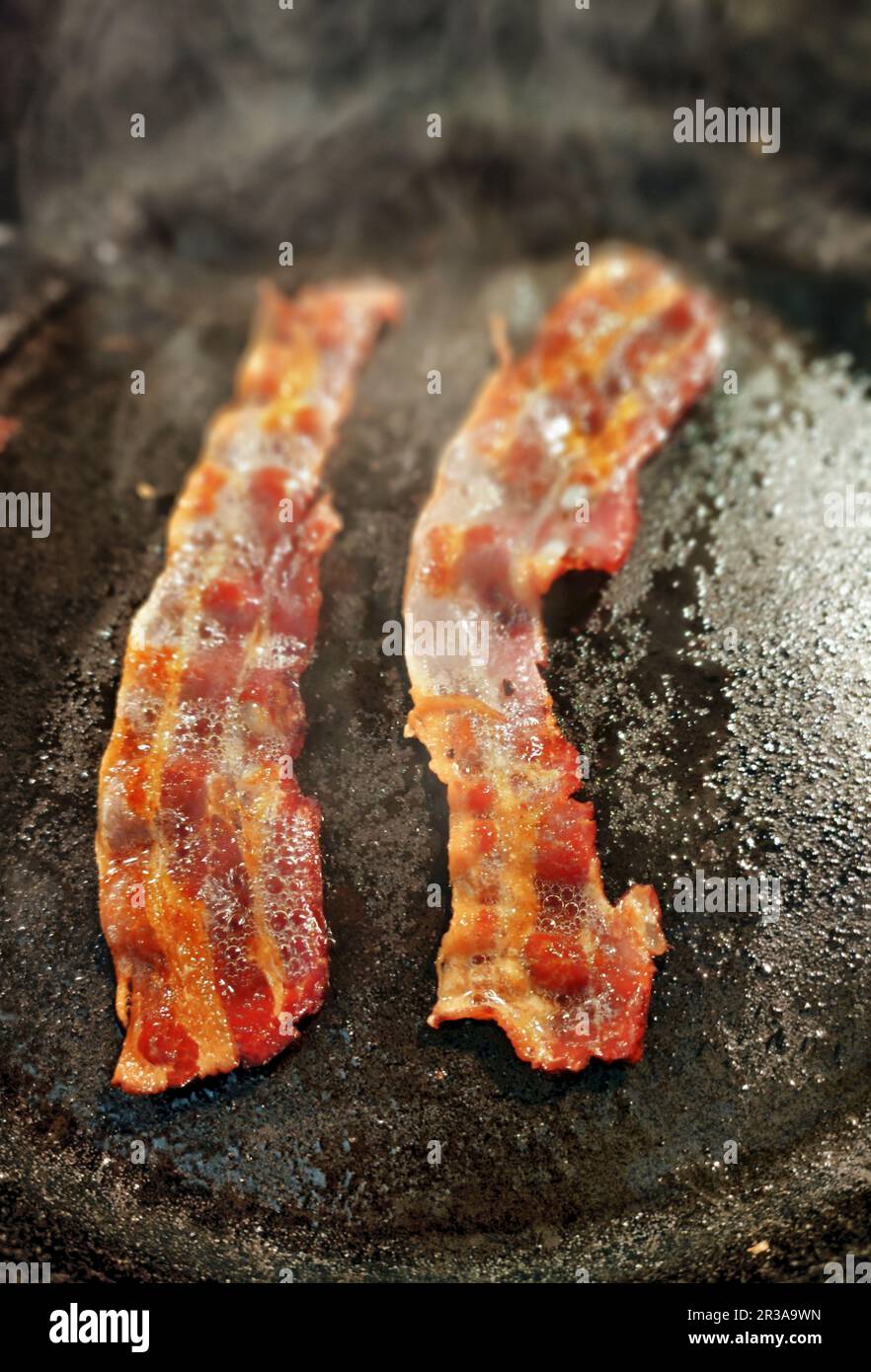 Close up shot bacon being hi-res stock photography and images - Alamy