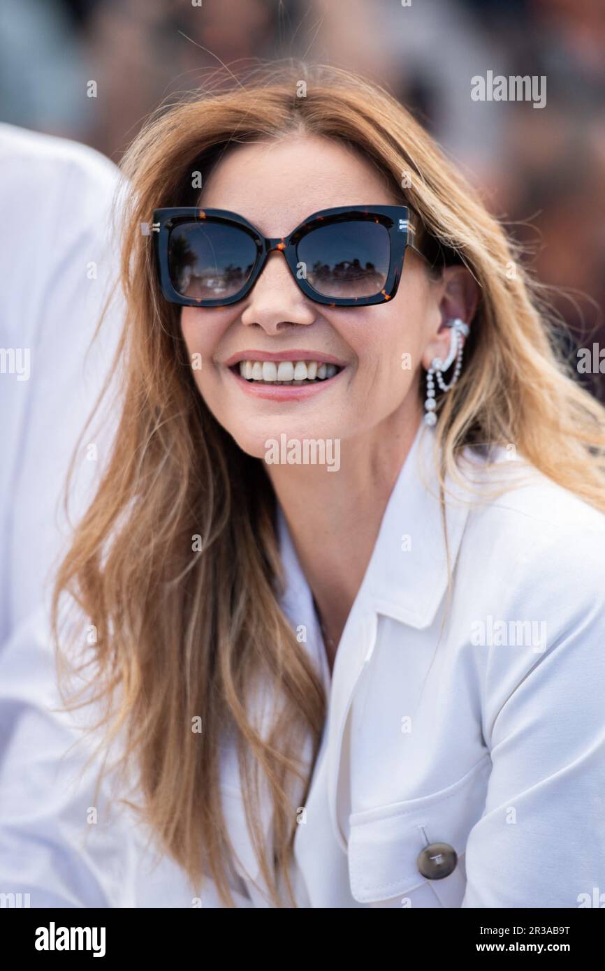 Cannes, France. 22nd May, 2023. Clotilde Courau attending the Le ...