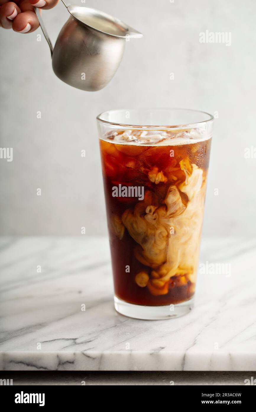 Coffee swirls hi-res stock photography and images - Alamy