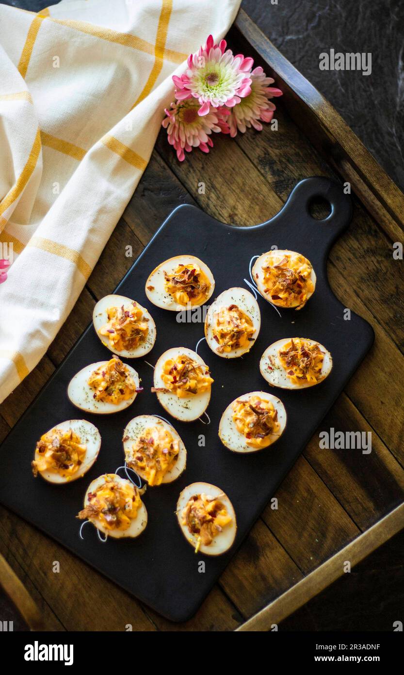 Russian eggs recipe hi-res stock photography and images - Alamy