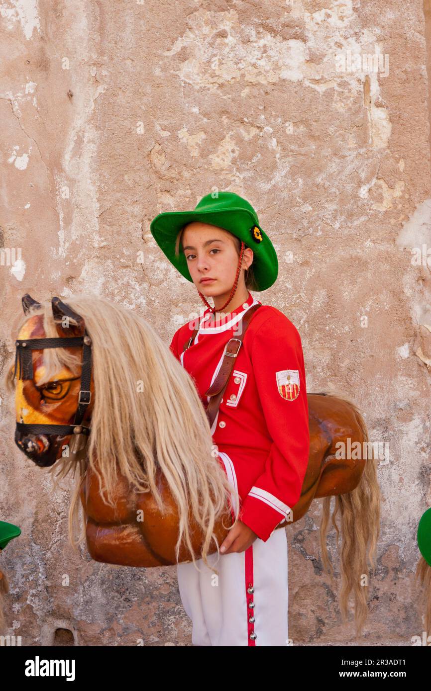 Spain ( Felanitx ) Balearic islands, Mallorca. The traditional dance of ...