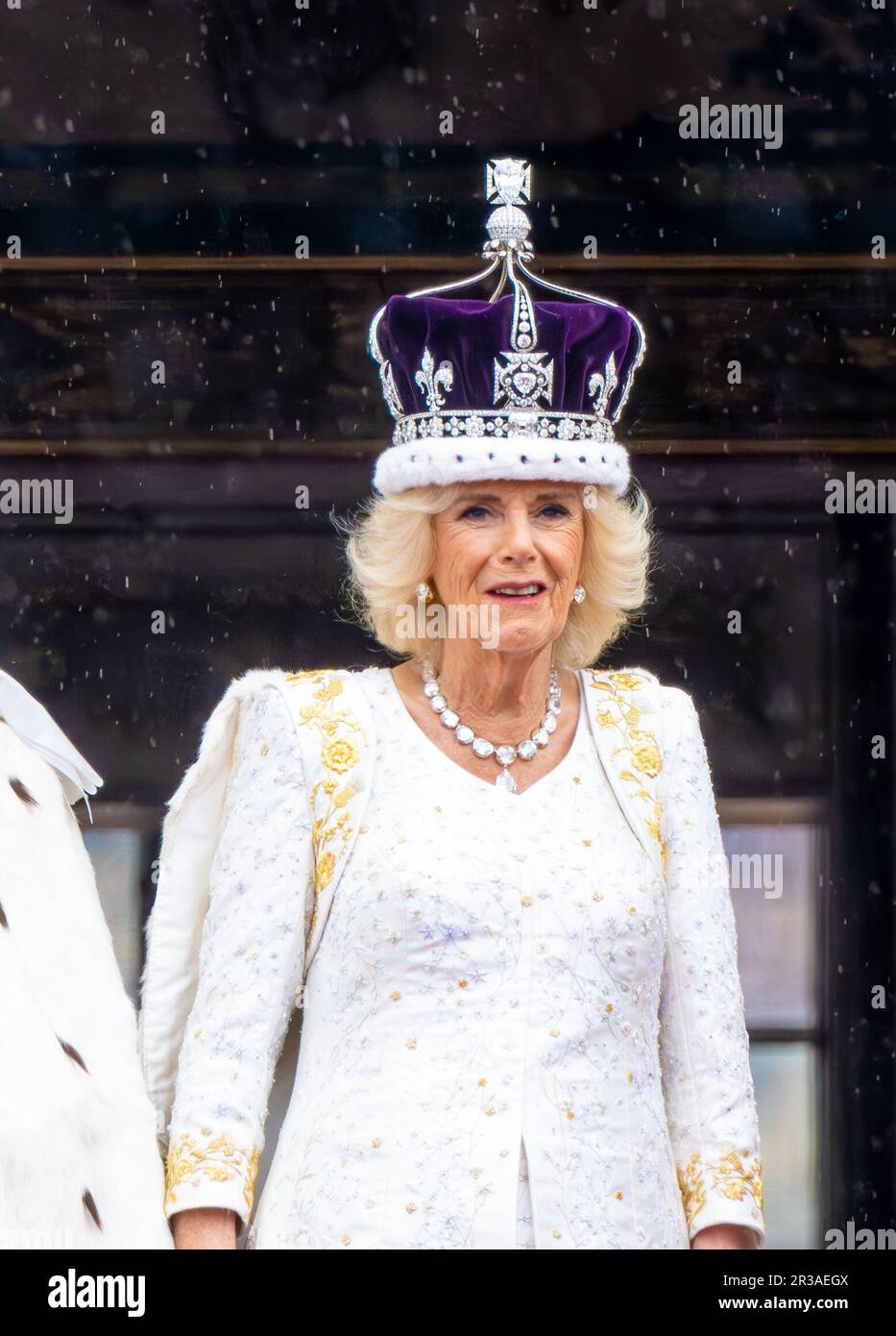 London, UK. 06th May, 2023. Queen Consort Camilla during appearance on ...