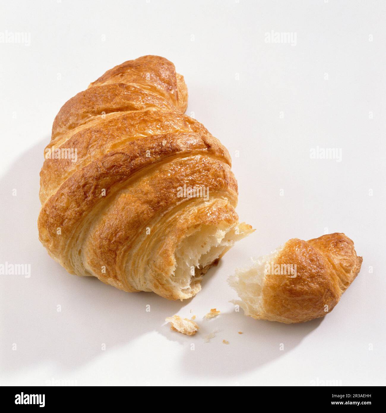 Broken croissant hi-res stock photography and images - Alamy