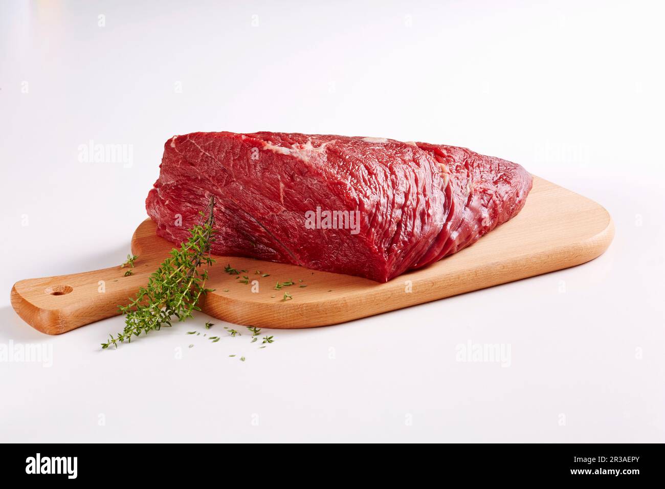 A thick bow of beef, raw Stock Photo - Alamy