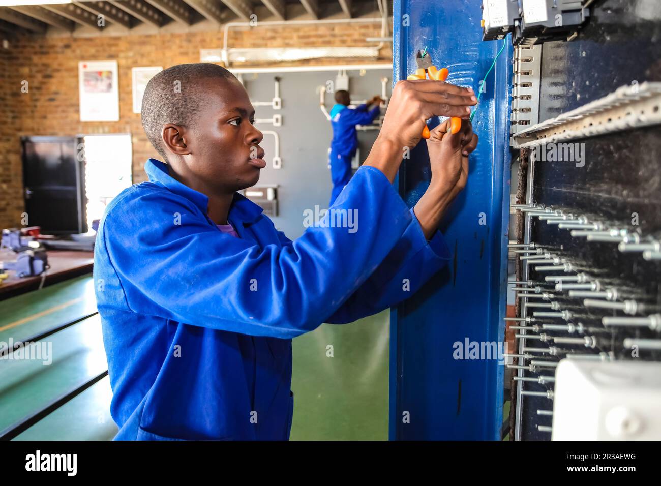 Vocational Skills Training Centre in Africa Stock Photo - Alamy