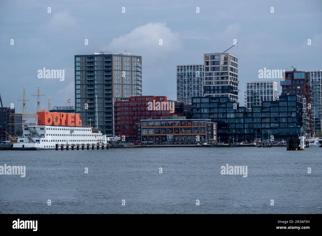 Amsterdam, The Netherlands - 8 September 2022: The Botel was a river ...