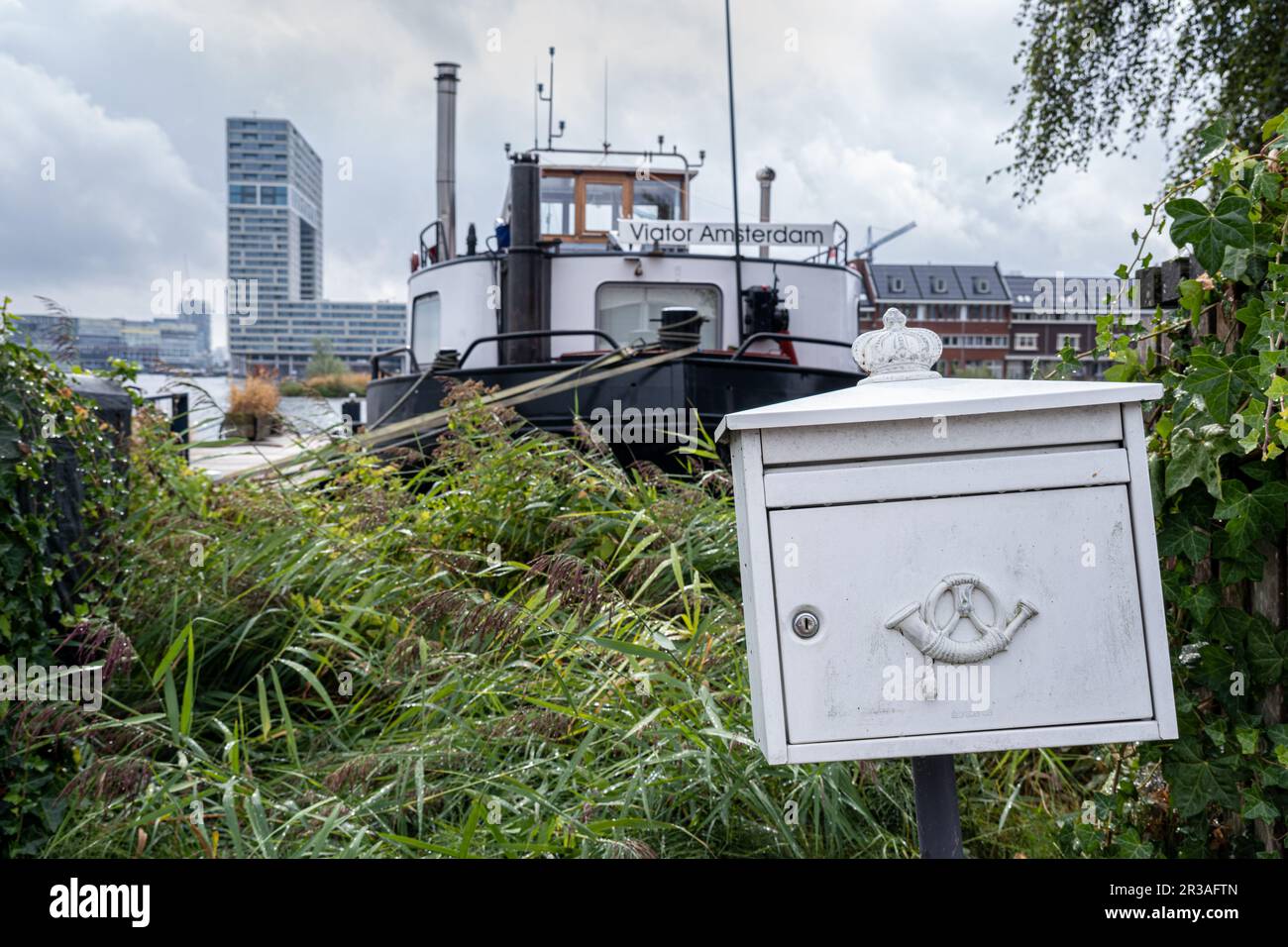 Amsterdam, The Netherlands - 8 September 2022: Mailbox in front of ...
