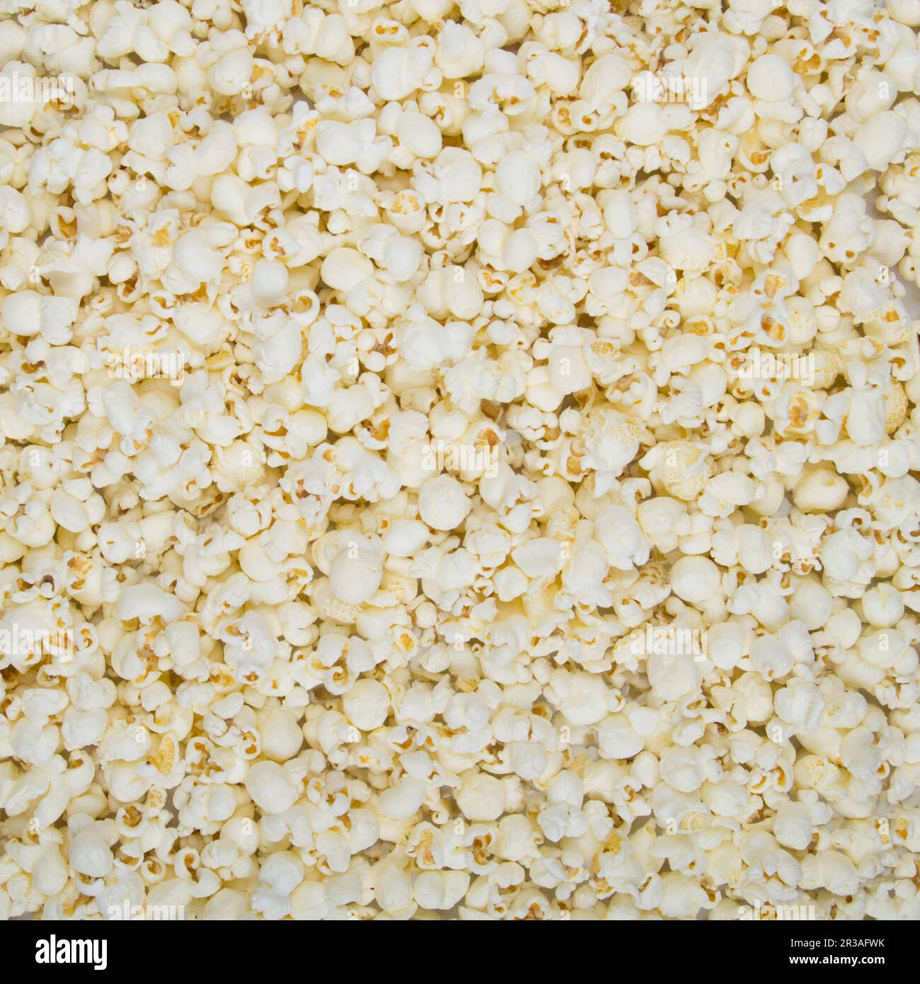 Scattered popcorn texture background Stock Photo - Alamy
