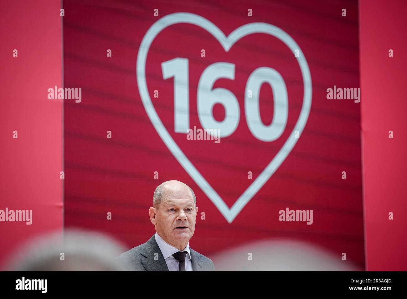 Berlin, Germany. 23rd May, 2023. German Chancellor Olaf Scholz (SPD ...