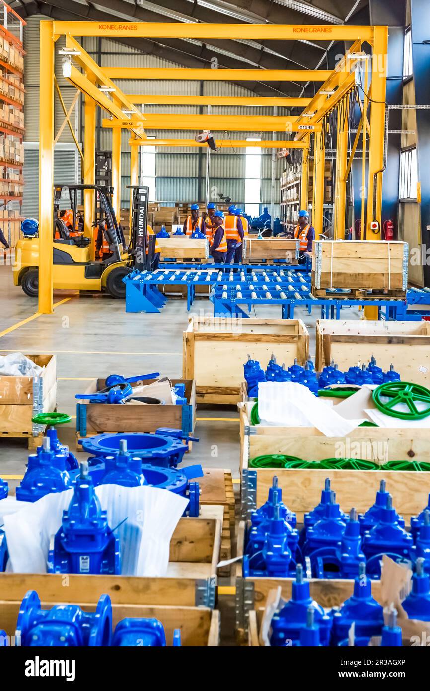 Industrial Valve Manufacturing and Assembly Factory Stock Photo - Alamy