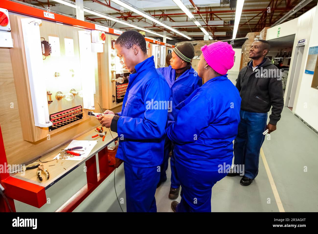 Vocational training african hi-res stock photography and images - Alamy
