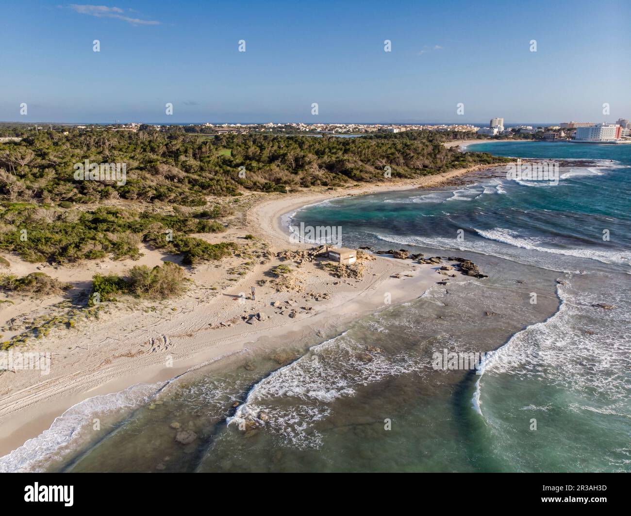 Es Peregons Petits beach, Punta de Sa Llova, Parque Natural ...