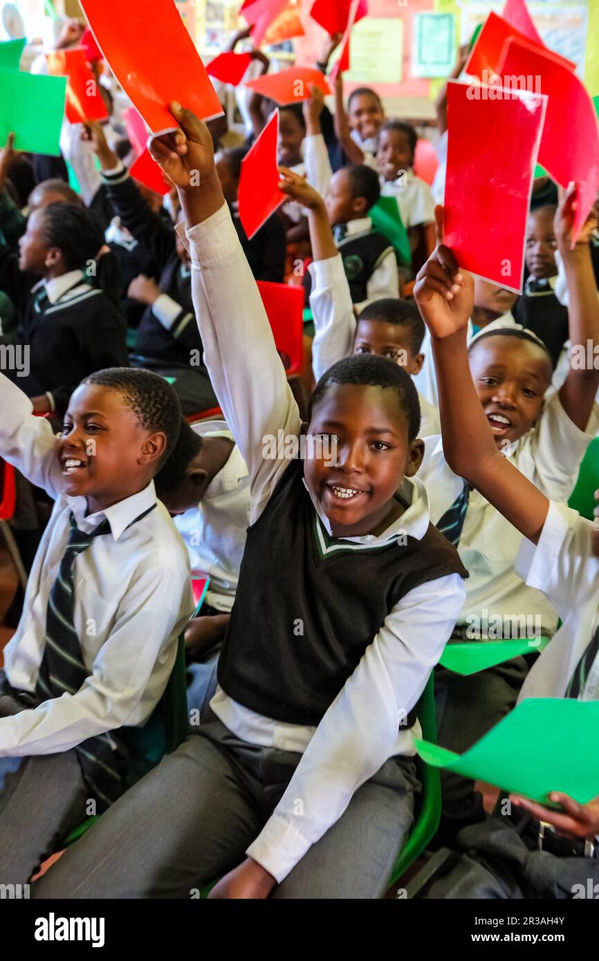 Poor south african school hi-res stock photography and images - Alamy