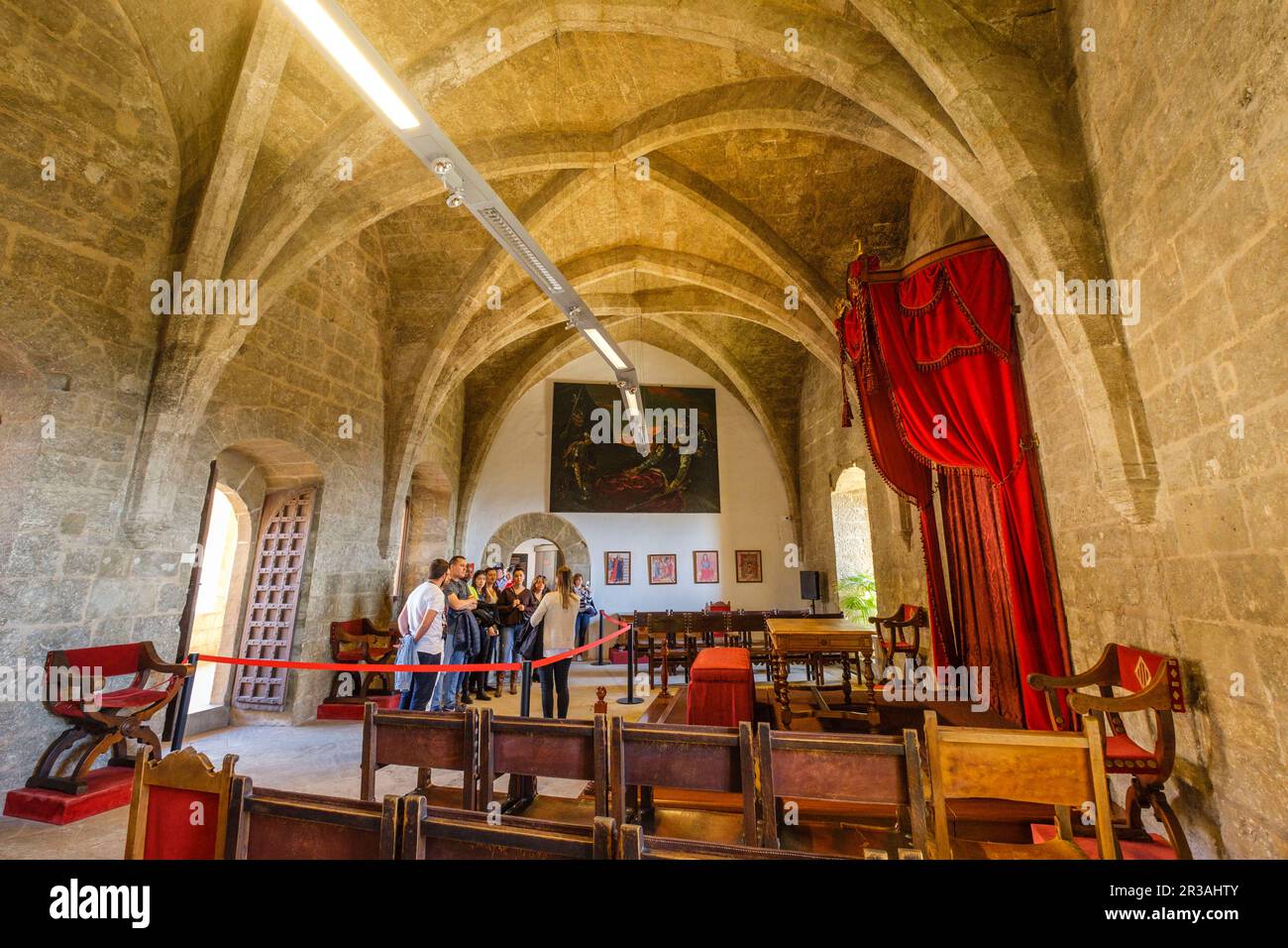 castillo de Bellver, Museo de Historia de la ciudad de Palma, siglo XIV ...