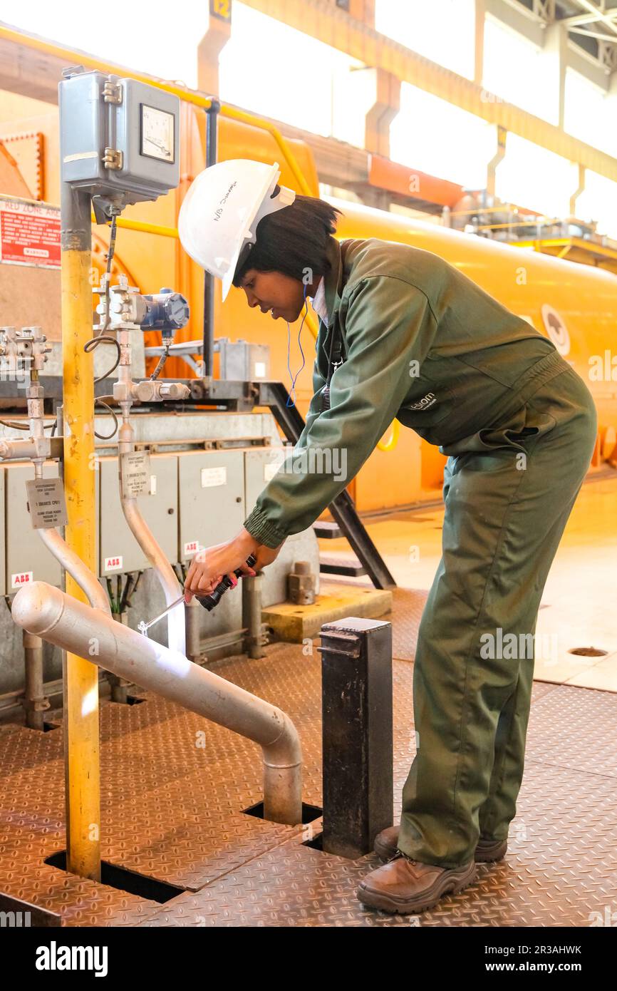 Black female technician in construction hi-res stock photography and ...