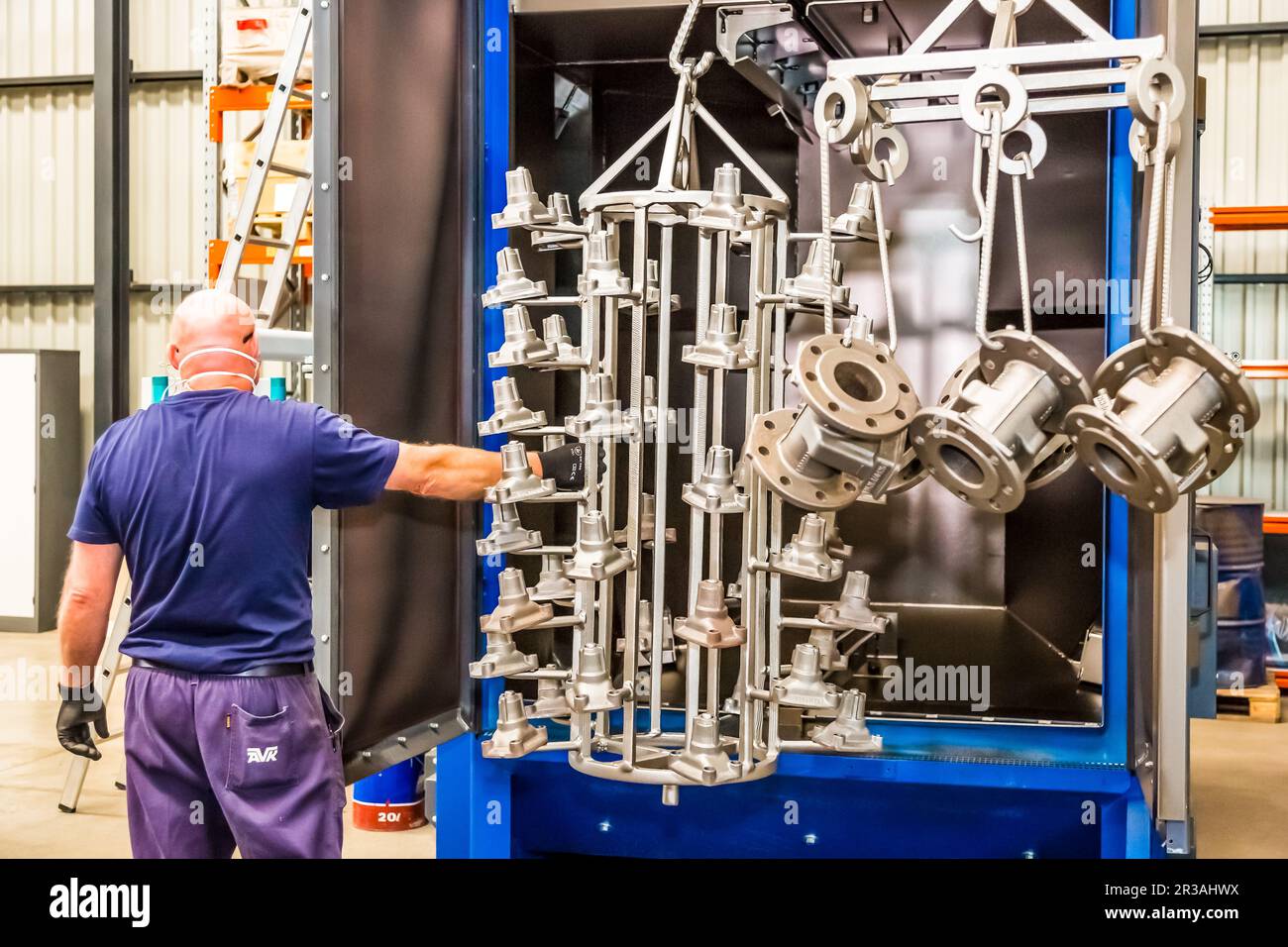 Manufacturing and Assembly Painting Facility Stock Photo - Alamy