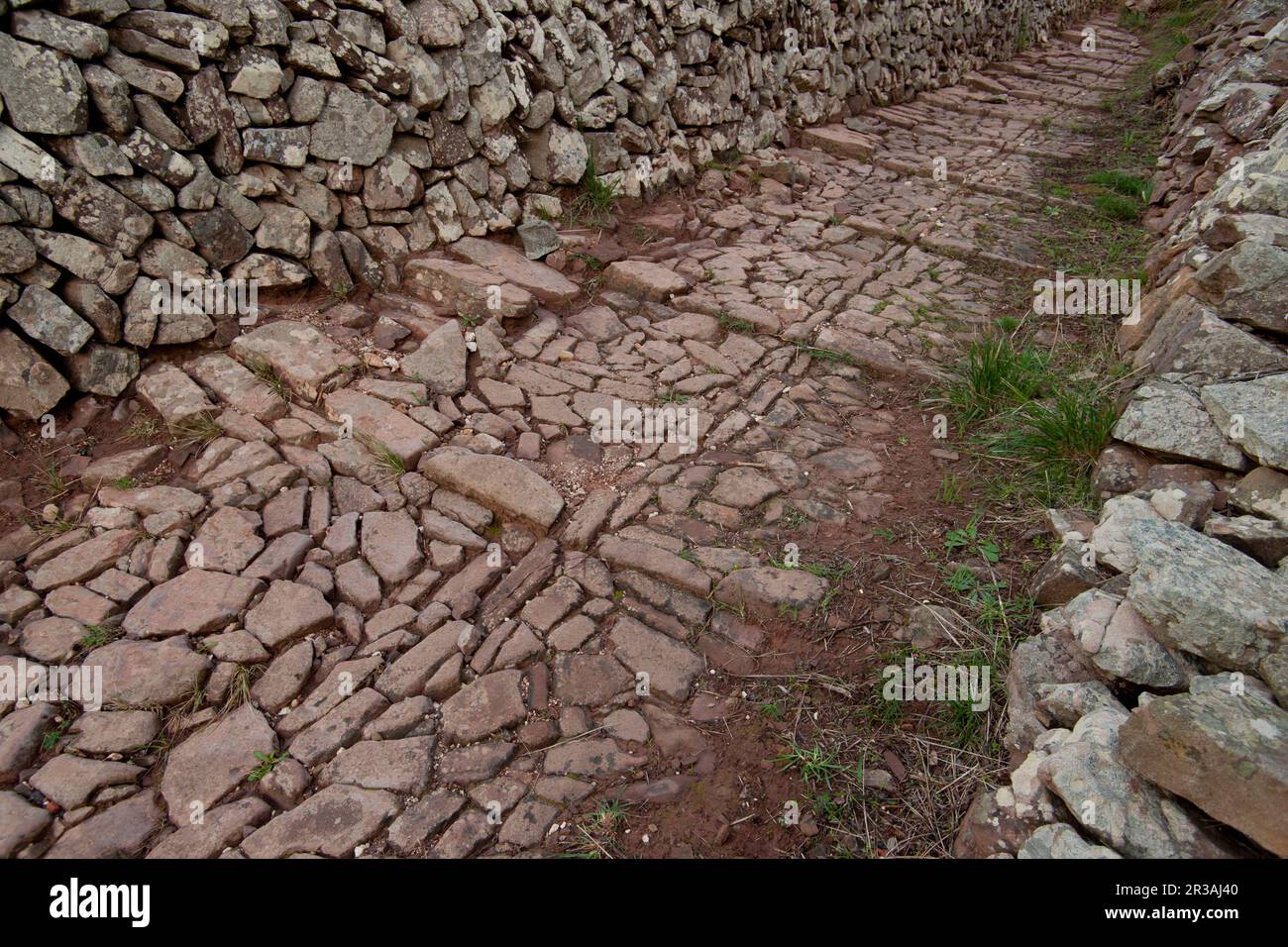 Castillo de Santa Águeda, siglo XI. Menorca.Balearic islands.Spain ...