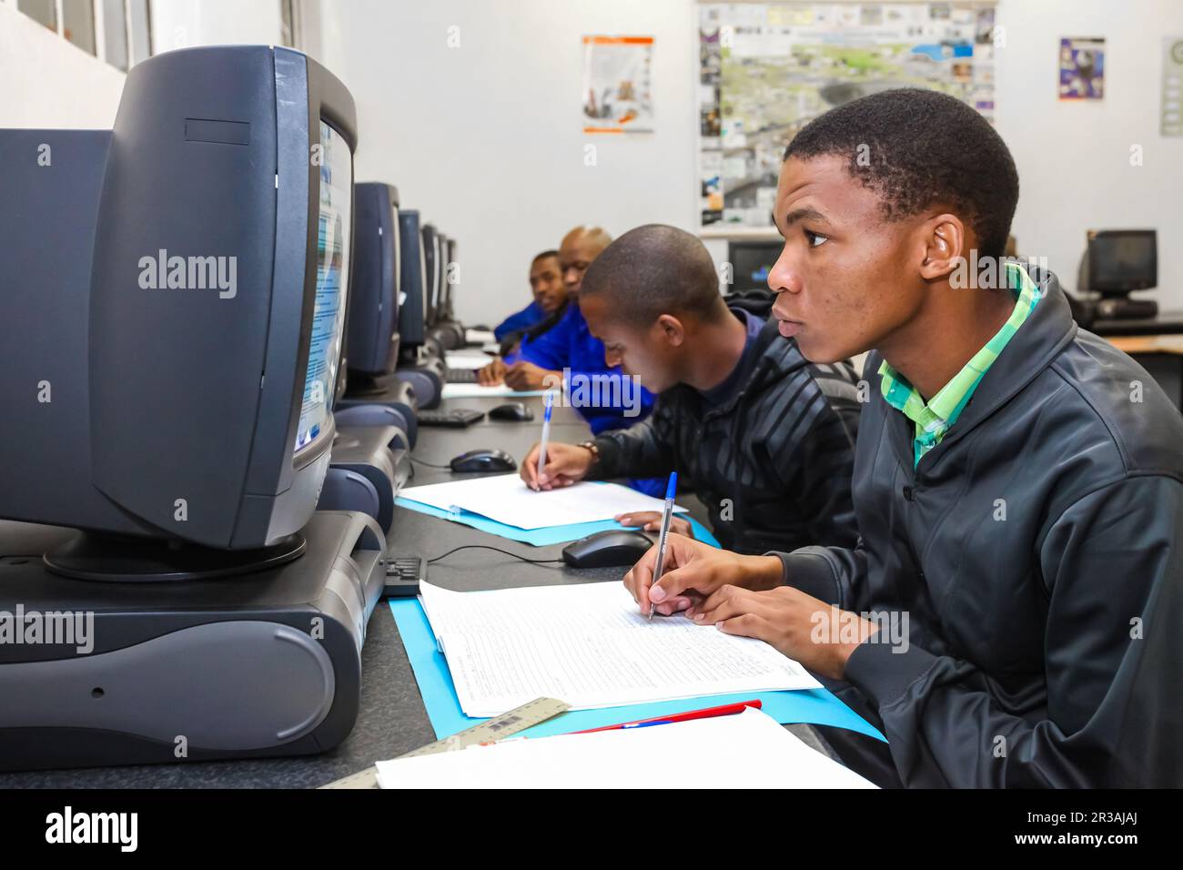 Vocational Skills Training Centre in Africa Stock Photo - Alamy
