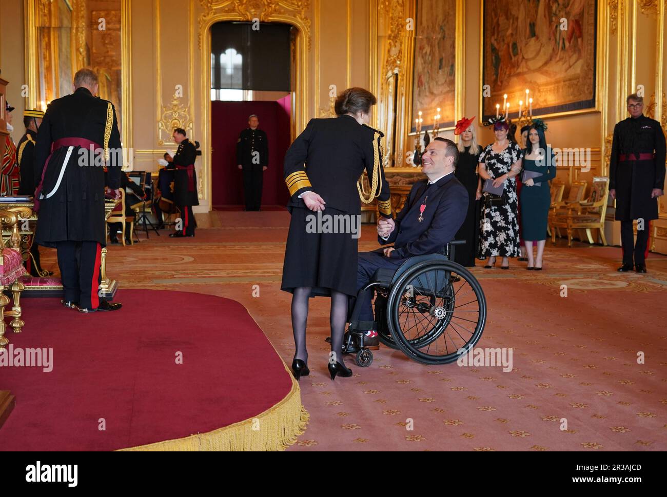 Mr. Ryan Cowling, from Matlock, is made a Member of the Order of the ...