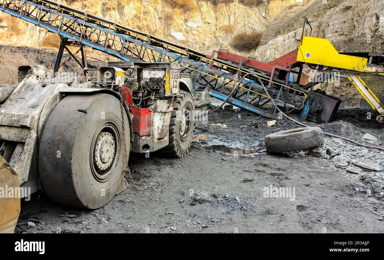 Coal Mining and processing Plant Equipment Stock Photo - Alamy