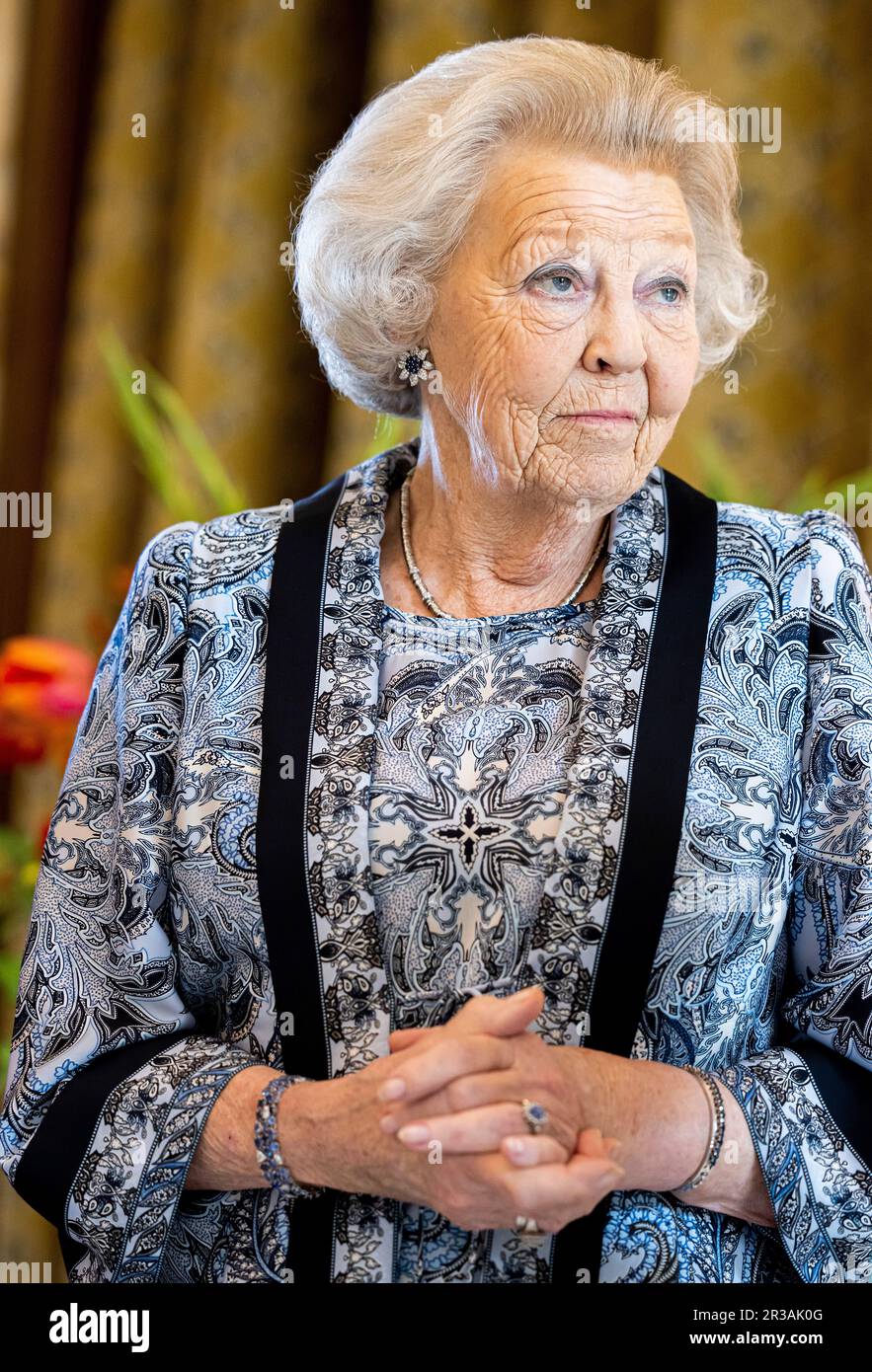 LEIDEN - Princess Beatrix of The Netherlands attends the award ceremony ...