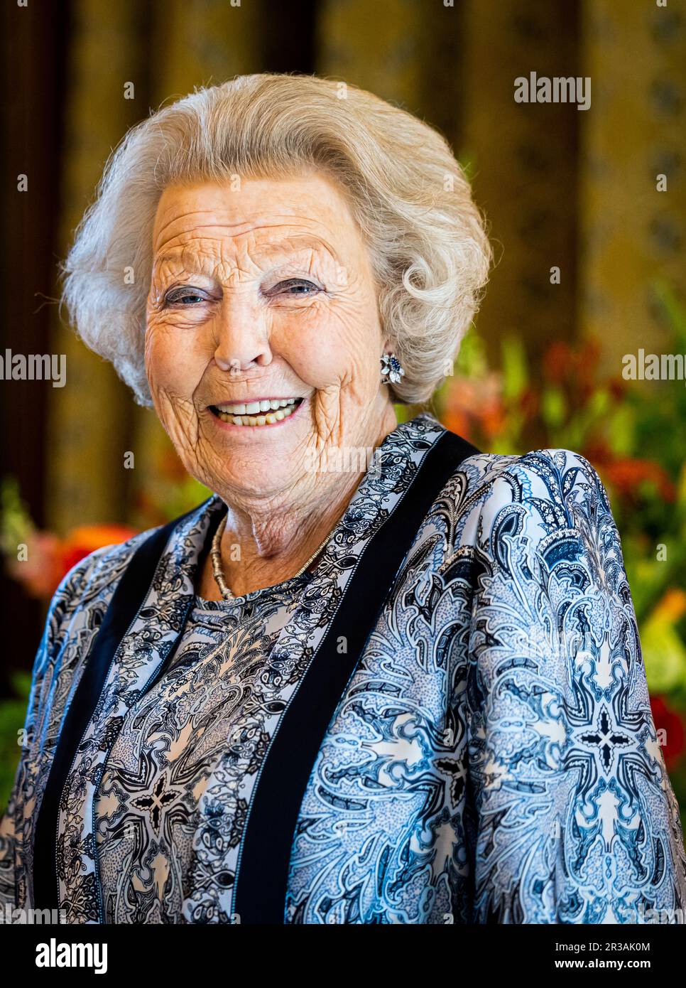LEIDEN - Princess Beatrix of The Netherlands attends the award ceremony ...