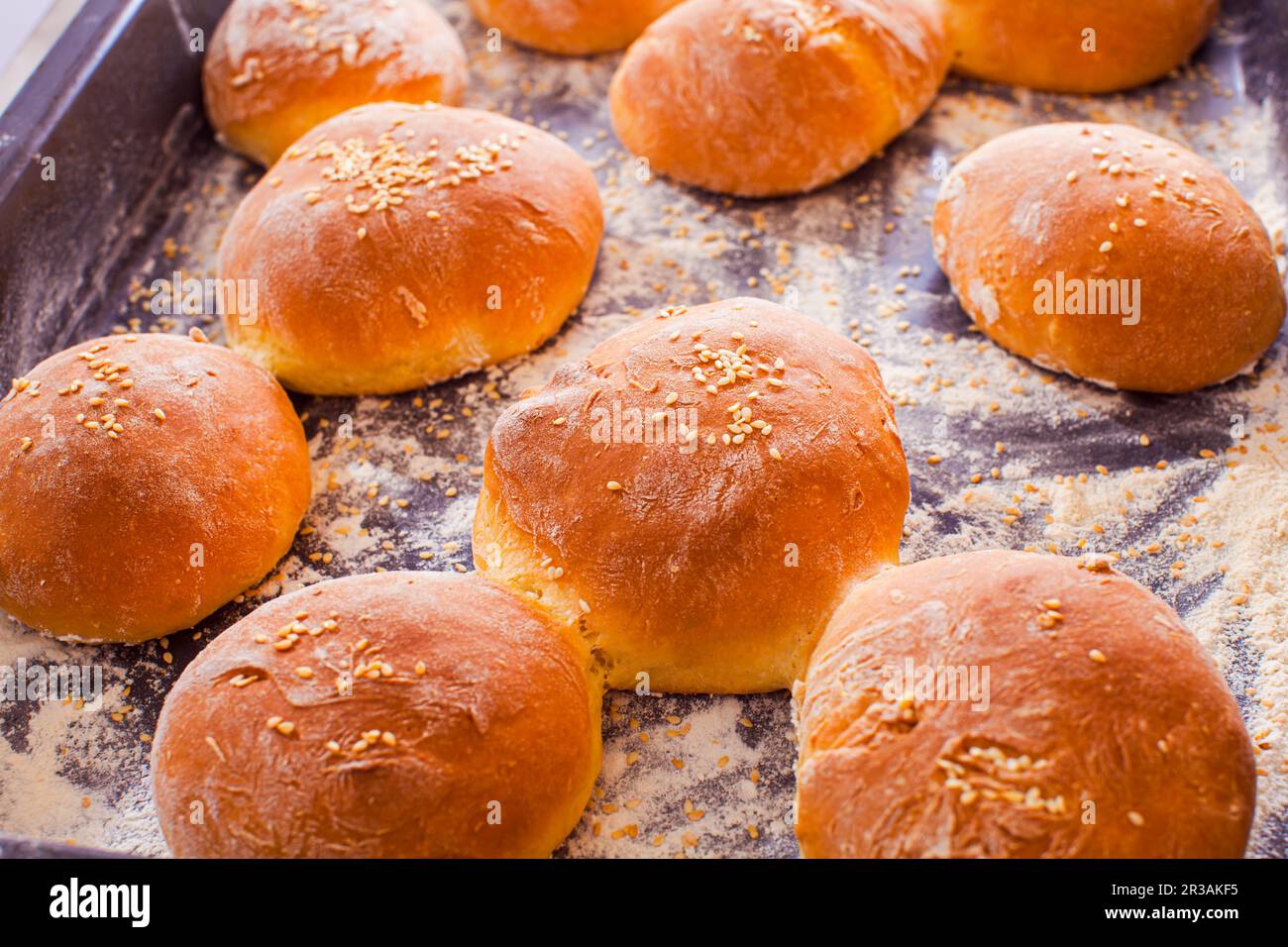Sesame seed on top hi-res stock photography and images - Alamy