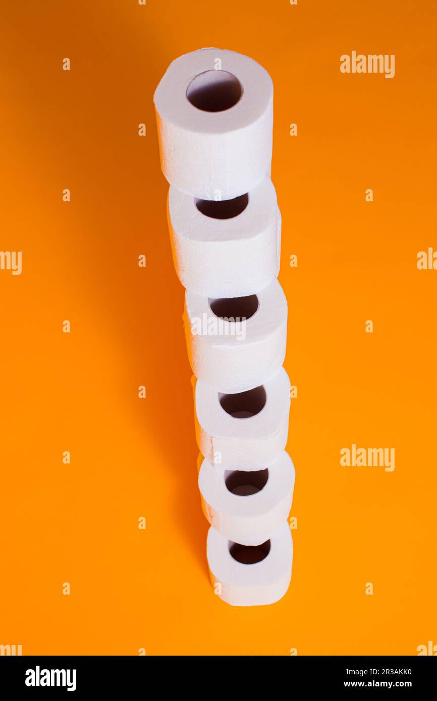 Top goals achievements, abstract concept with toilet paper Stock Photo ...