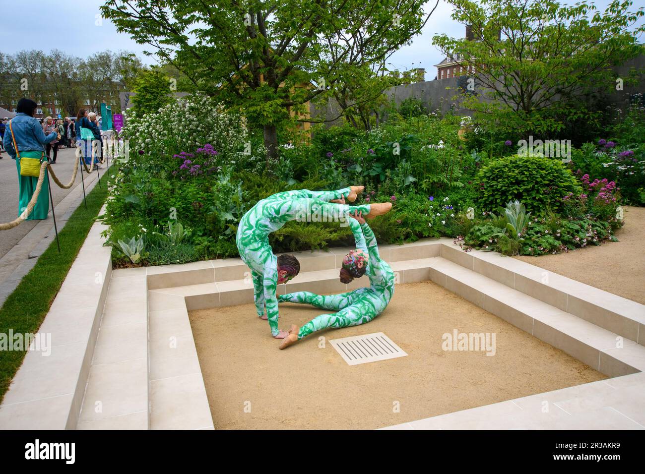 London, UK, 22nd May 2023, Chelsea Flower Show begins on 23rd May 2023 ...