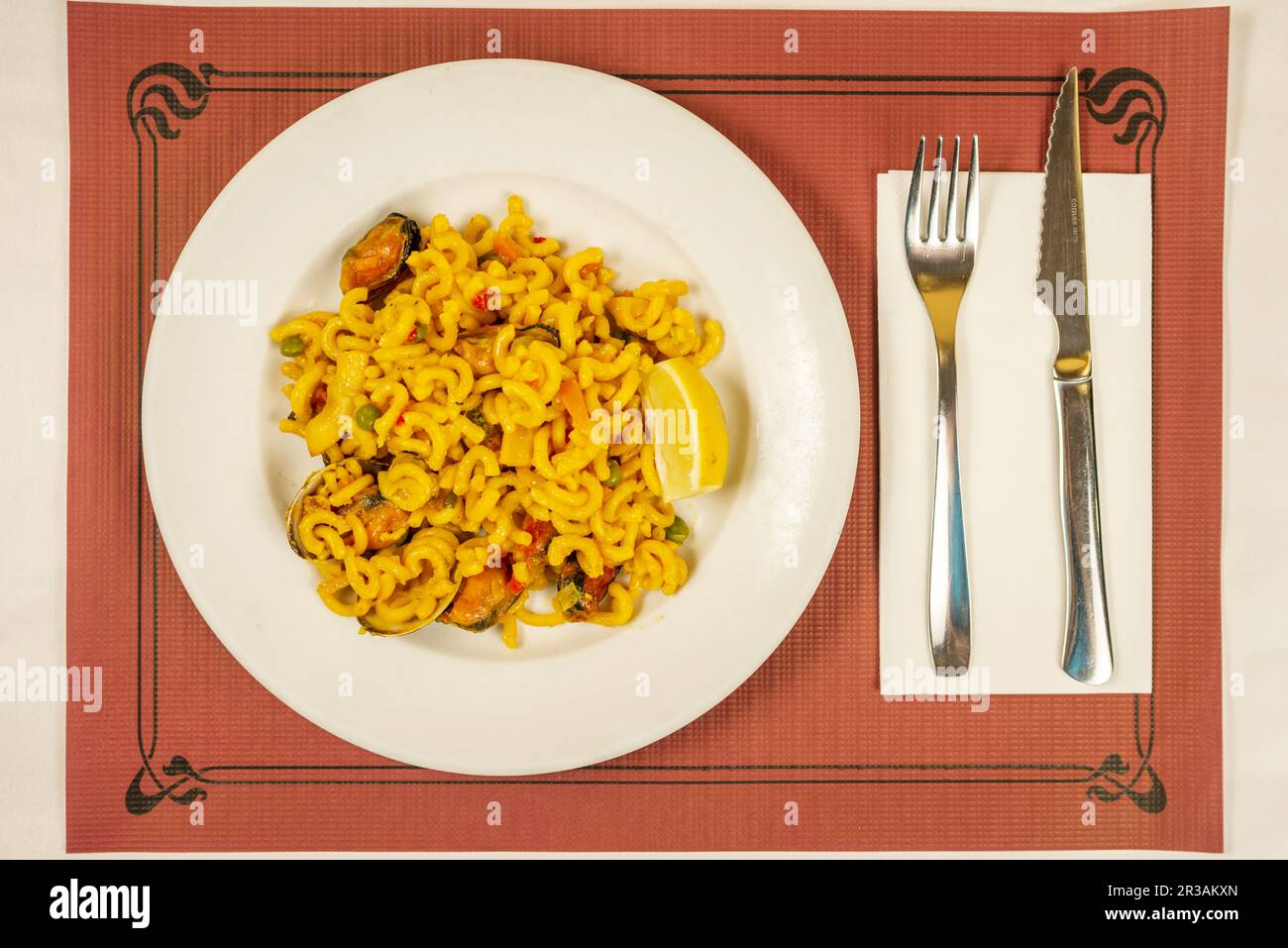 Fideuá is a dish originally from Gandía that is made in a similar way ...