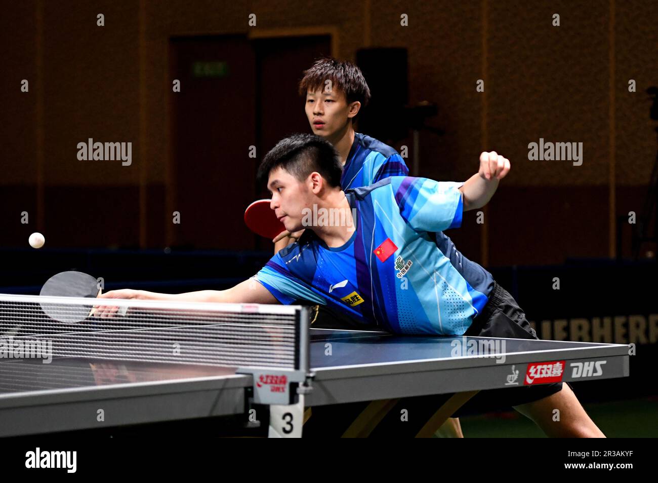 Durban, South Africa. 23rd May, 2023. Lin Gaoyuan/Lin Shidong (R) of ...