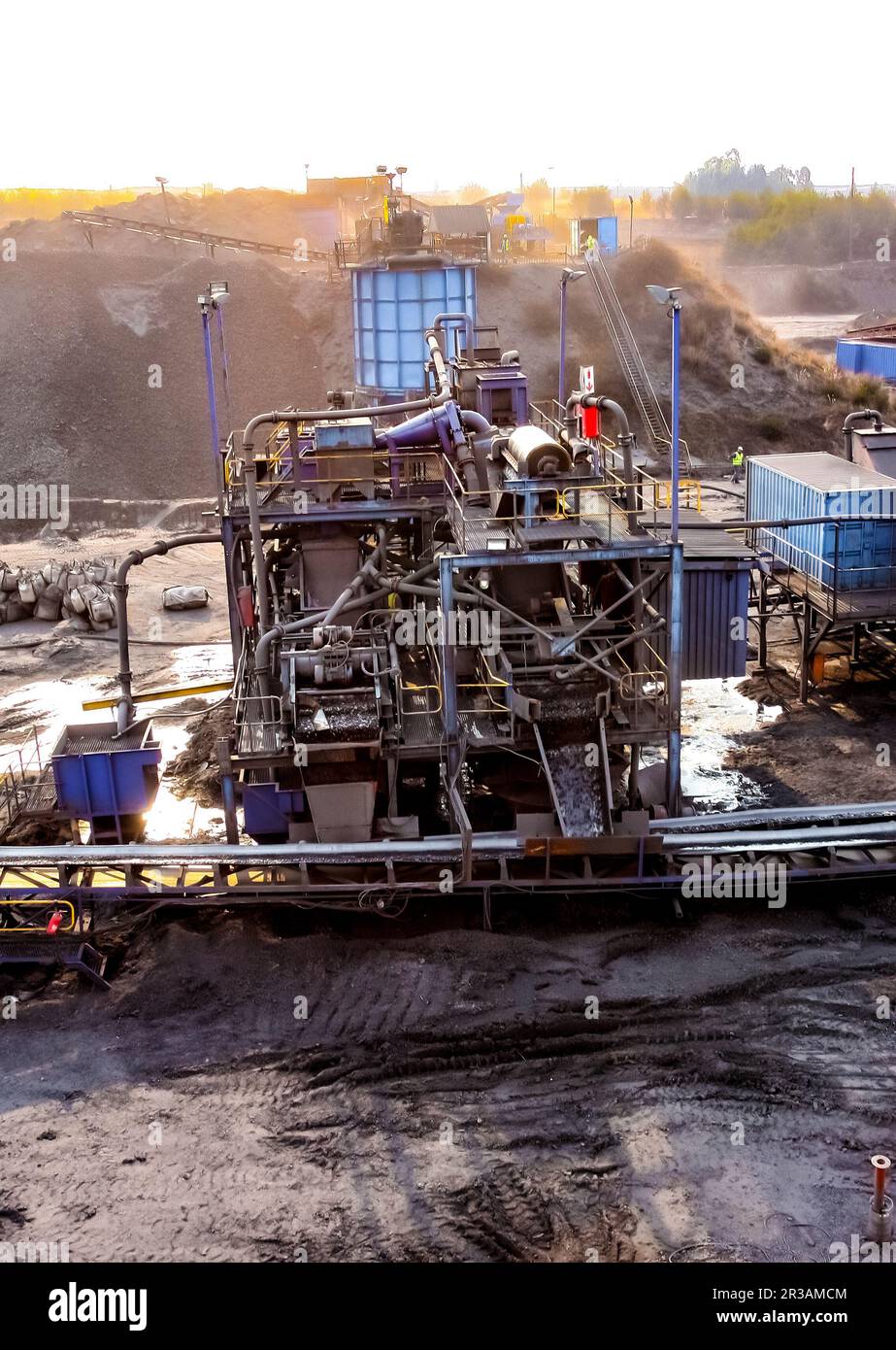 Coal Mining and processing Plant Equipment Stock Photo - Alamy
