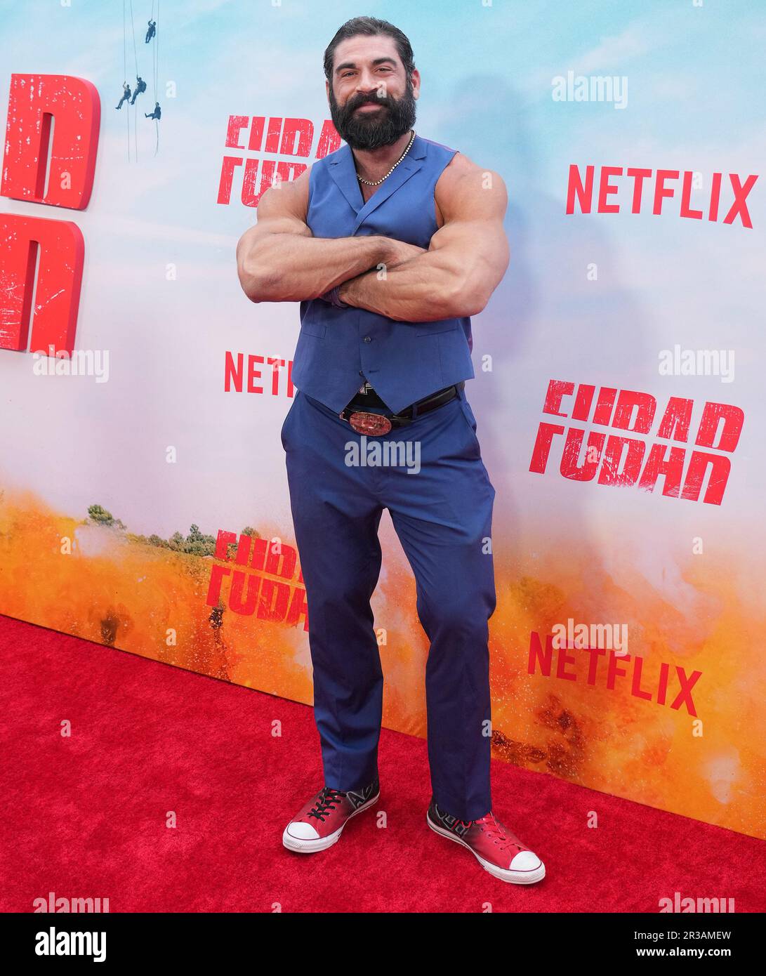 Brett Azar arrives at the Netflix's FUBAR Los Angeles Premiere held at ...