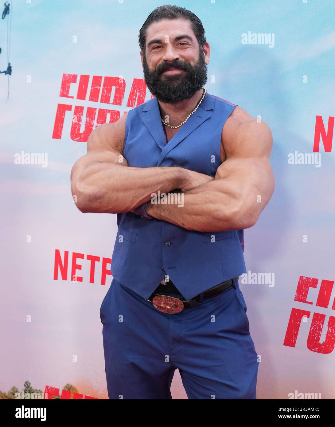 Brett Azar arrives at the Netflix's FUBAR Los Angeles Premiere held at ...