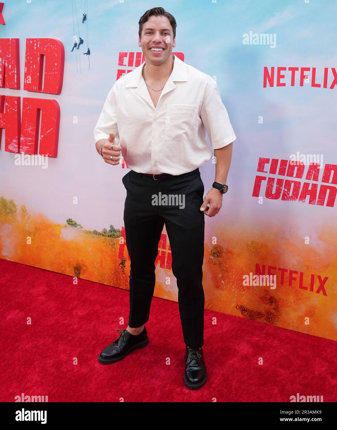 Joseph Baena arrives at the Netflix's FUBAR Los Angeles Premiere held ...