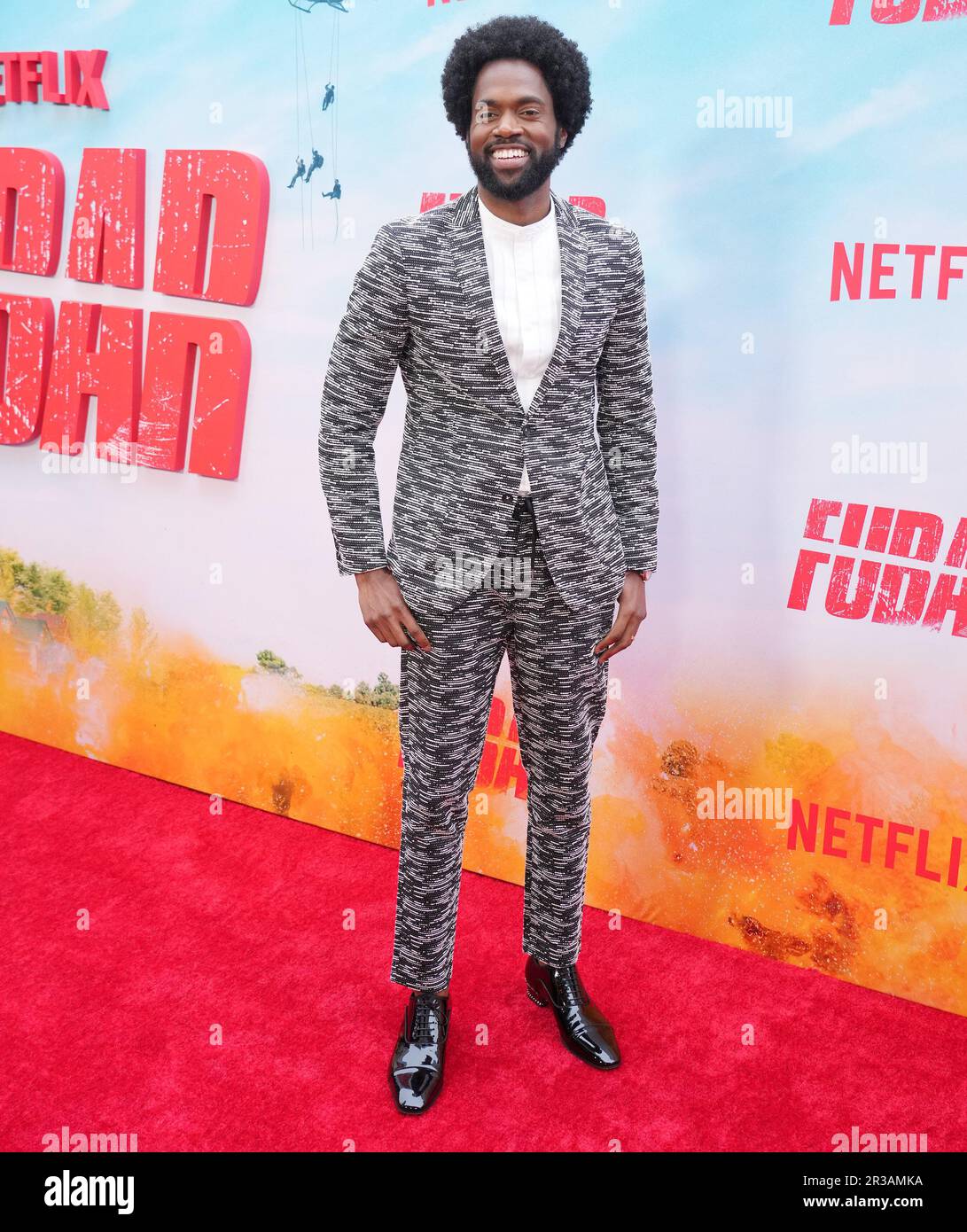 Milan Carter arrives at the Netflix's FUBAR Los Angeles Premiere held ...