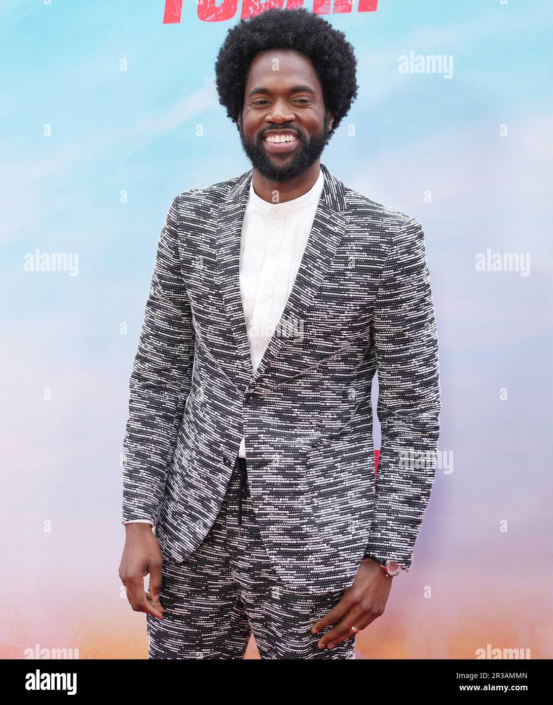 Milan Carter arrives at the Netflix's FUBAR Los Angeles Premiere held ...