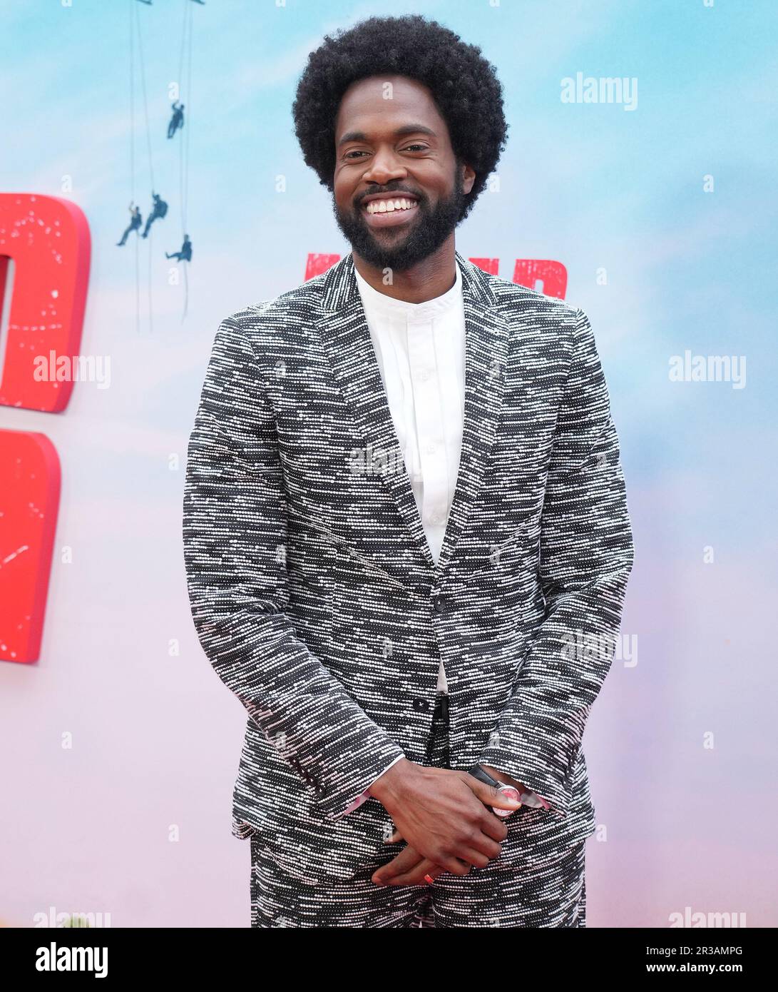 Los Angeles, USA. 22nd May, 2023. Milan Carter arrives at the Netflix's ...
