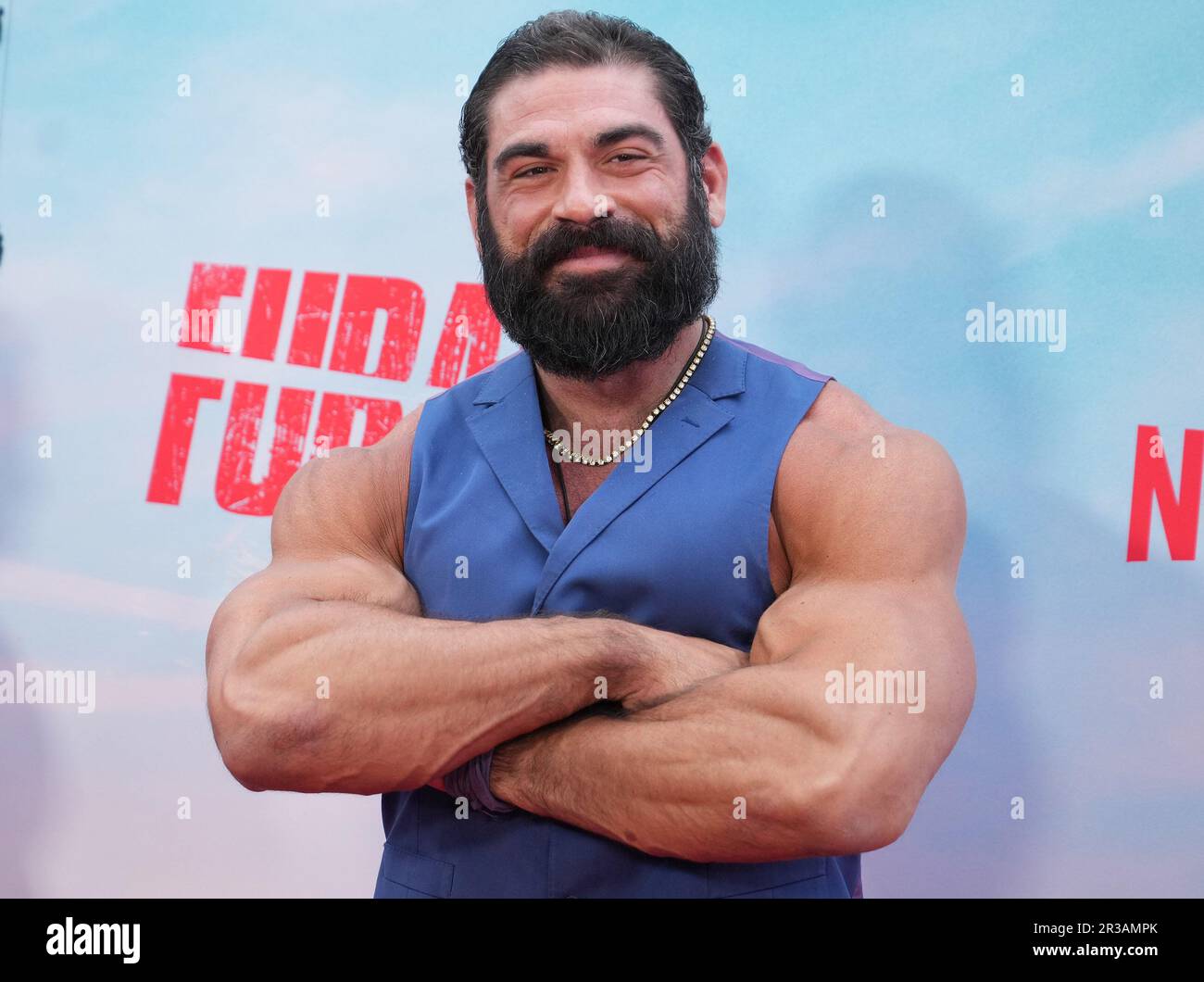 Los Angeles, USA. 22nd May, 2023. Brett Azar arrives at the Netflix's ...