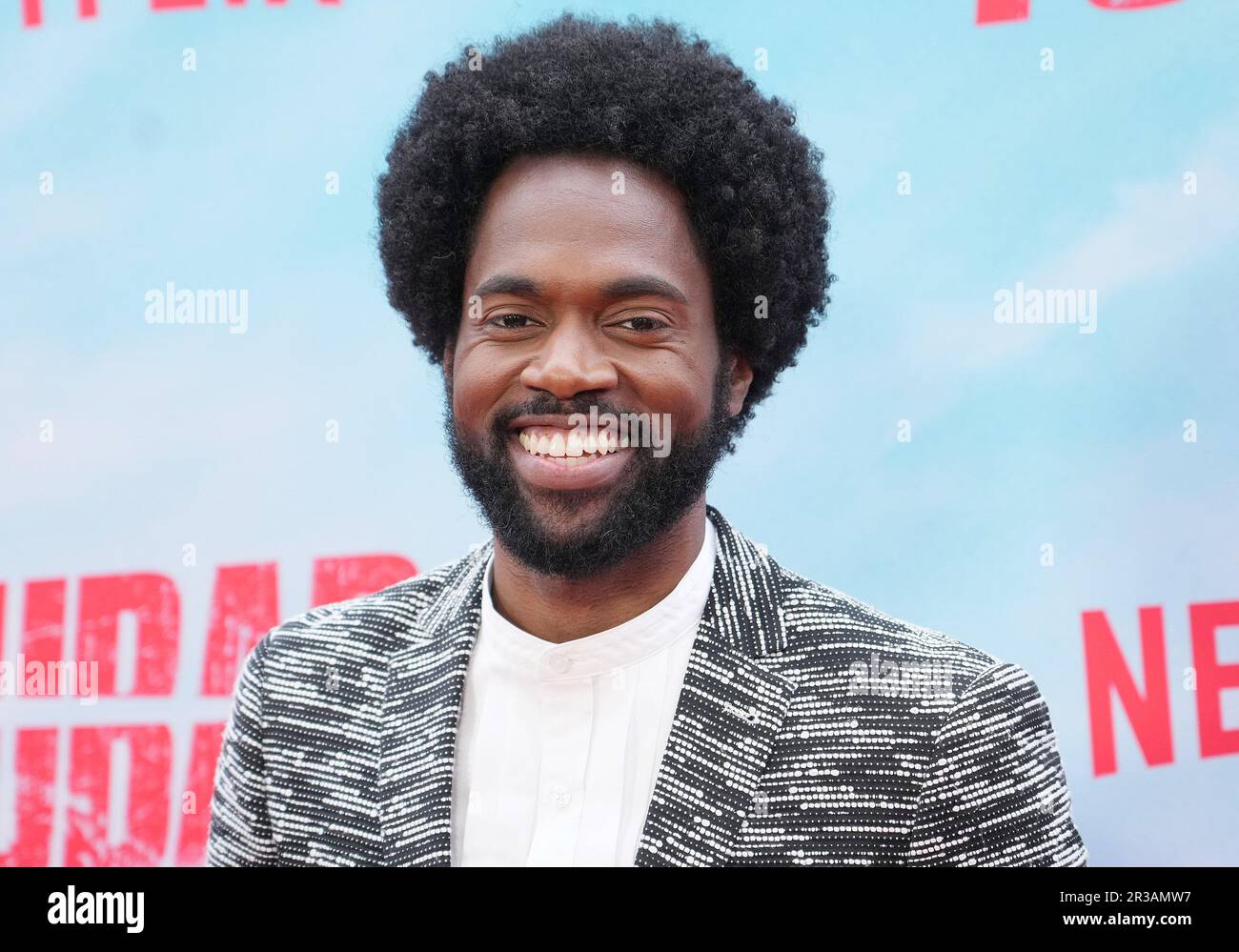 Los Angeles, USA. 22nd May, 2023. Milan Carter arrives at the Netflix's ...