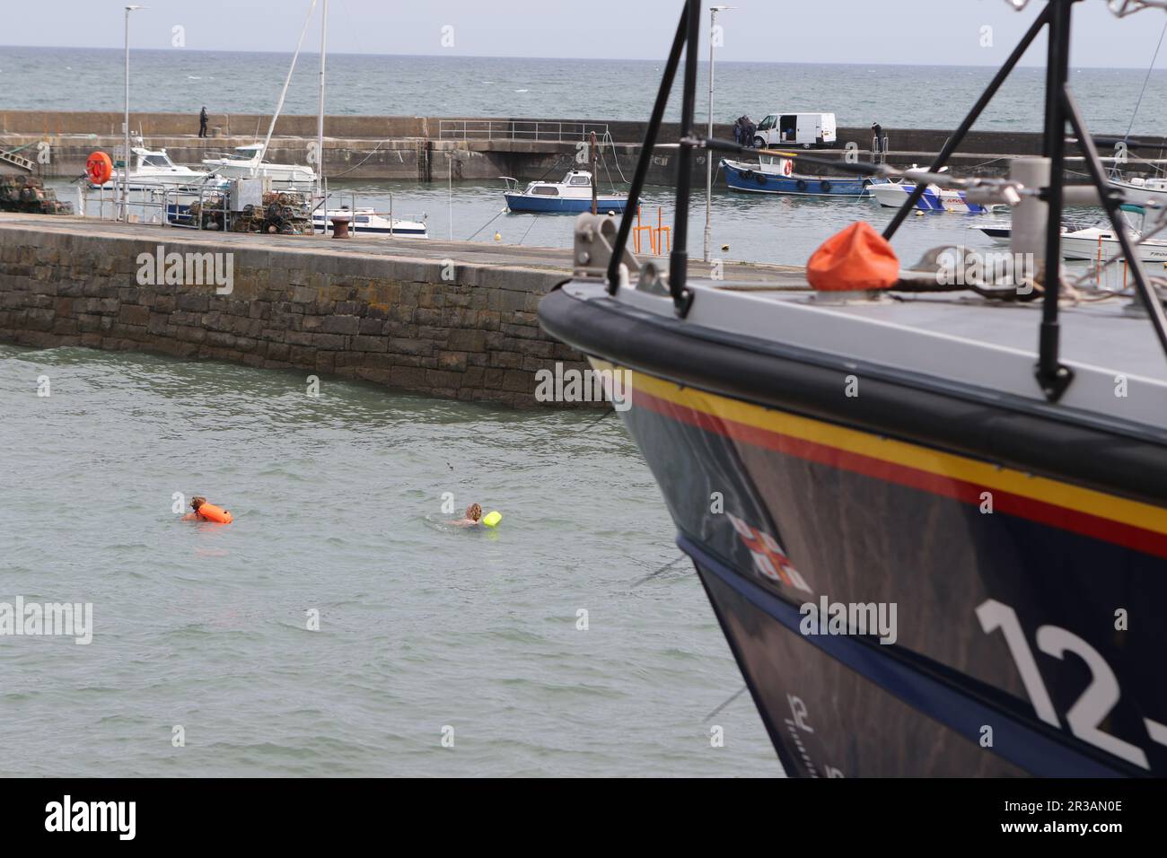 Bow of lifeboat hi-res stock photography and images - Alamy