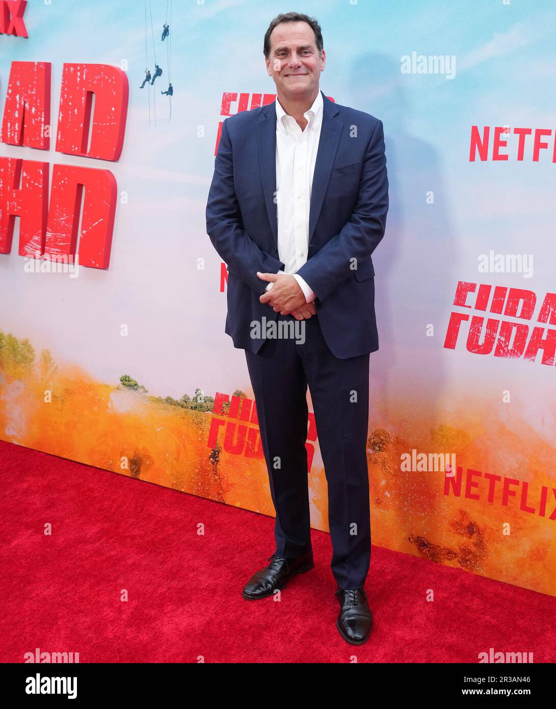 Los Angeles, USA. 22nd May, 2023. Andy Buckley arrives at the Netflix's ...
