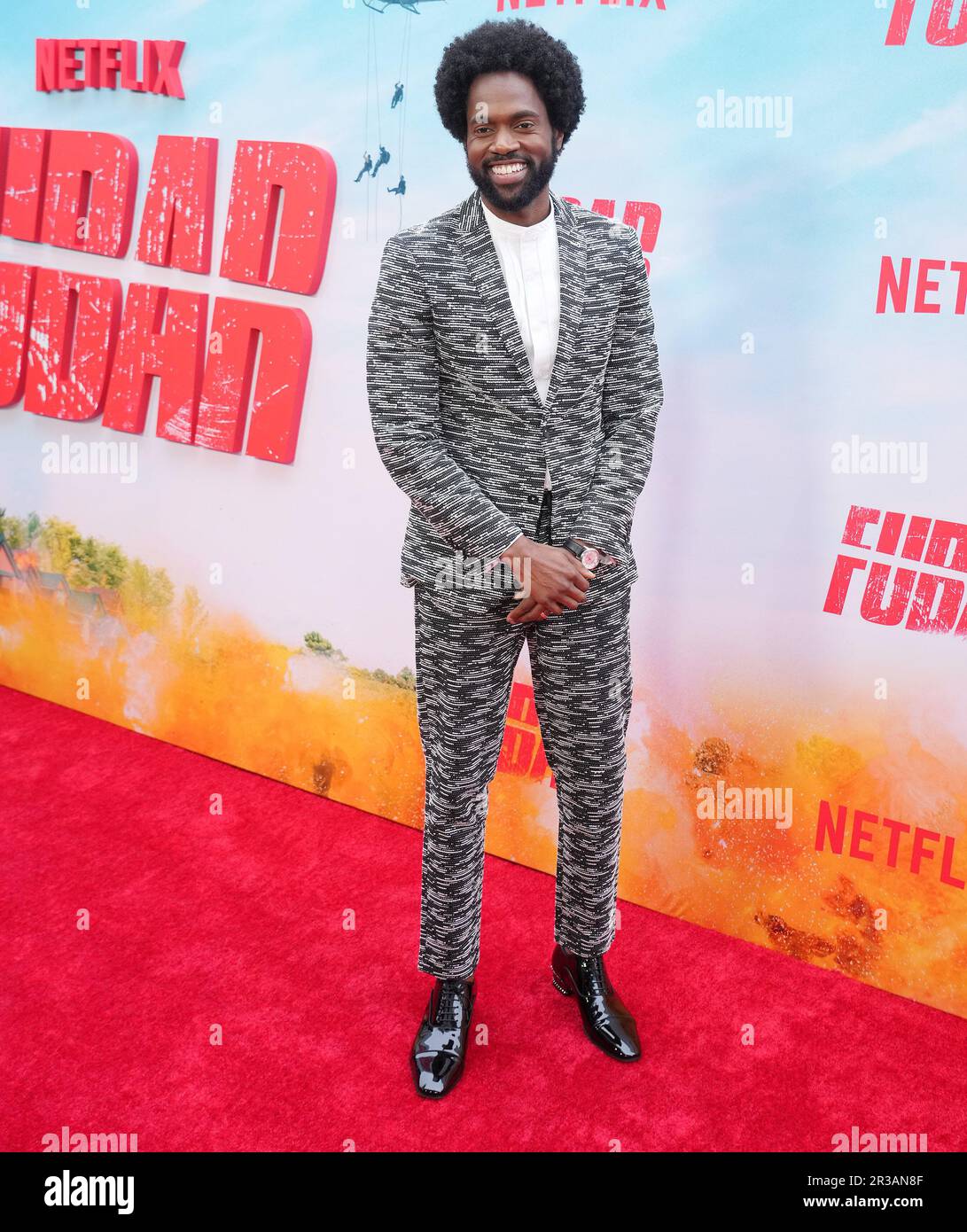 Milan Carter arrives at the Netflix's FUBAR Los Angeles Premiere held ...