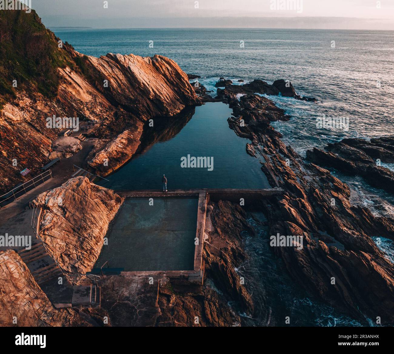 Bermagui blue pool new south wales hi-res stock photography and images ...