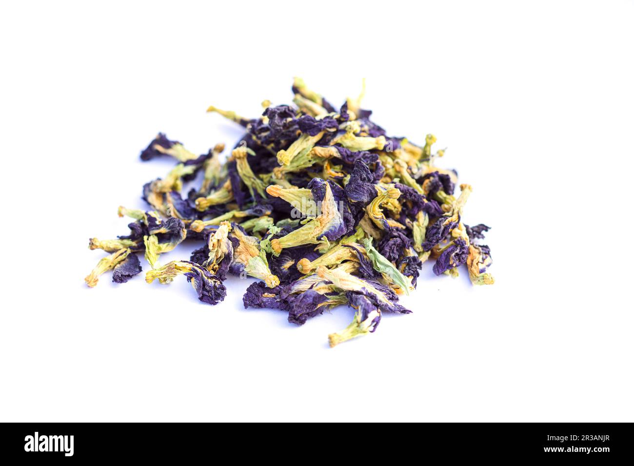 The dried flower for making natural blue tea Stock Photo - Alamy