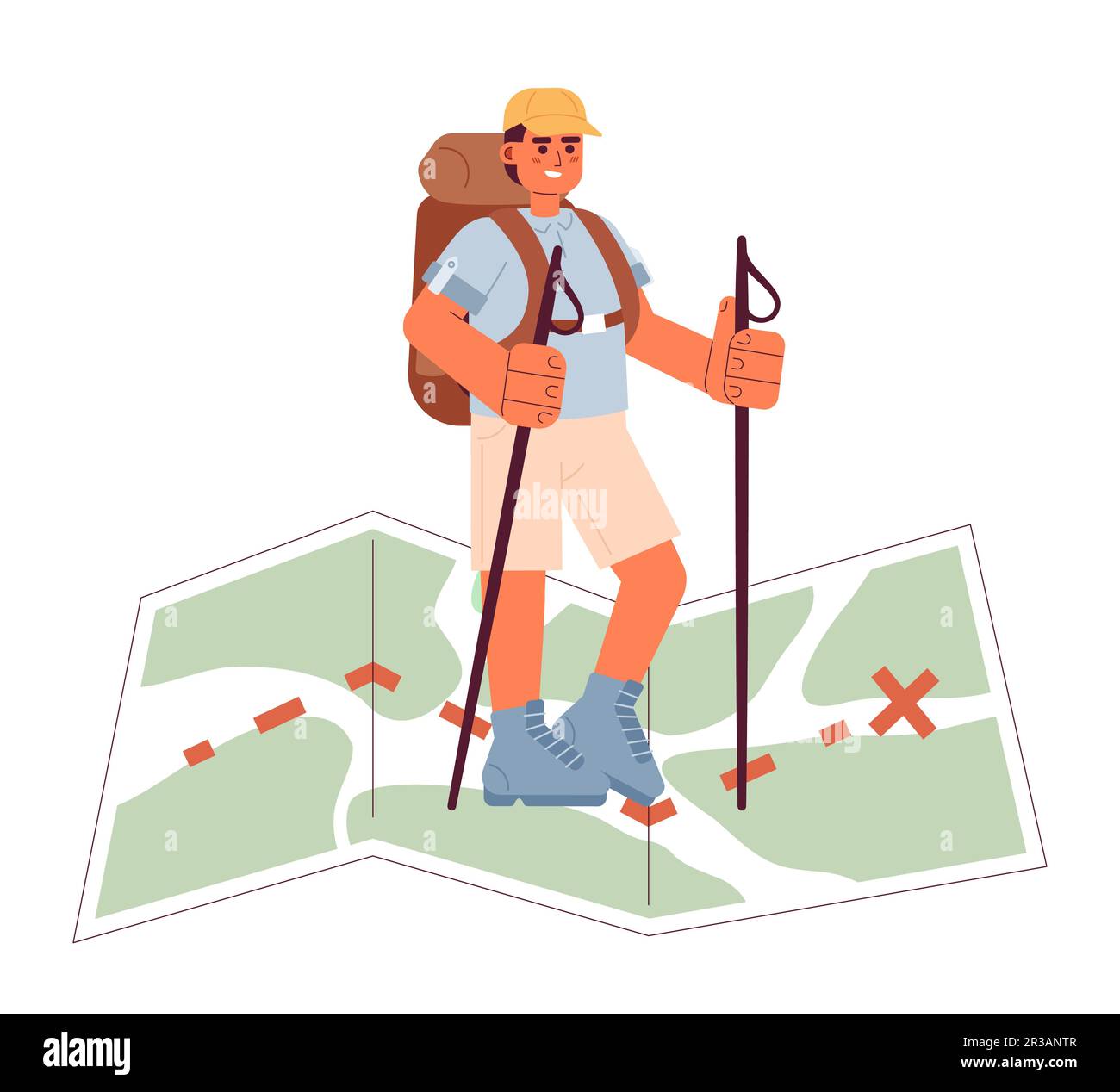 Adventure travel conceptual hero image Stock Vector Image & Art - Alamy